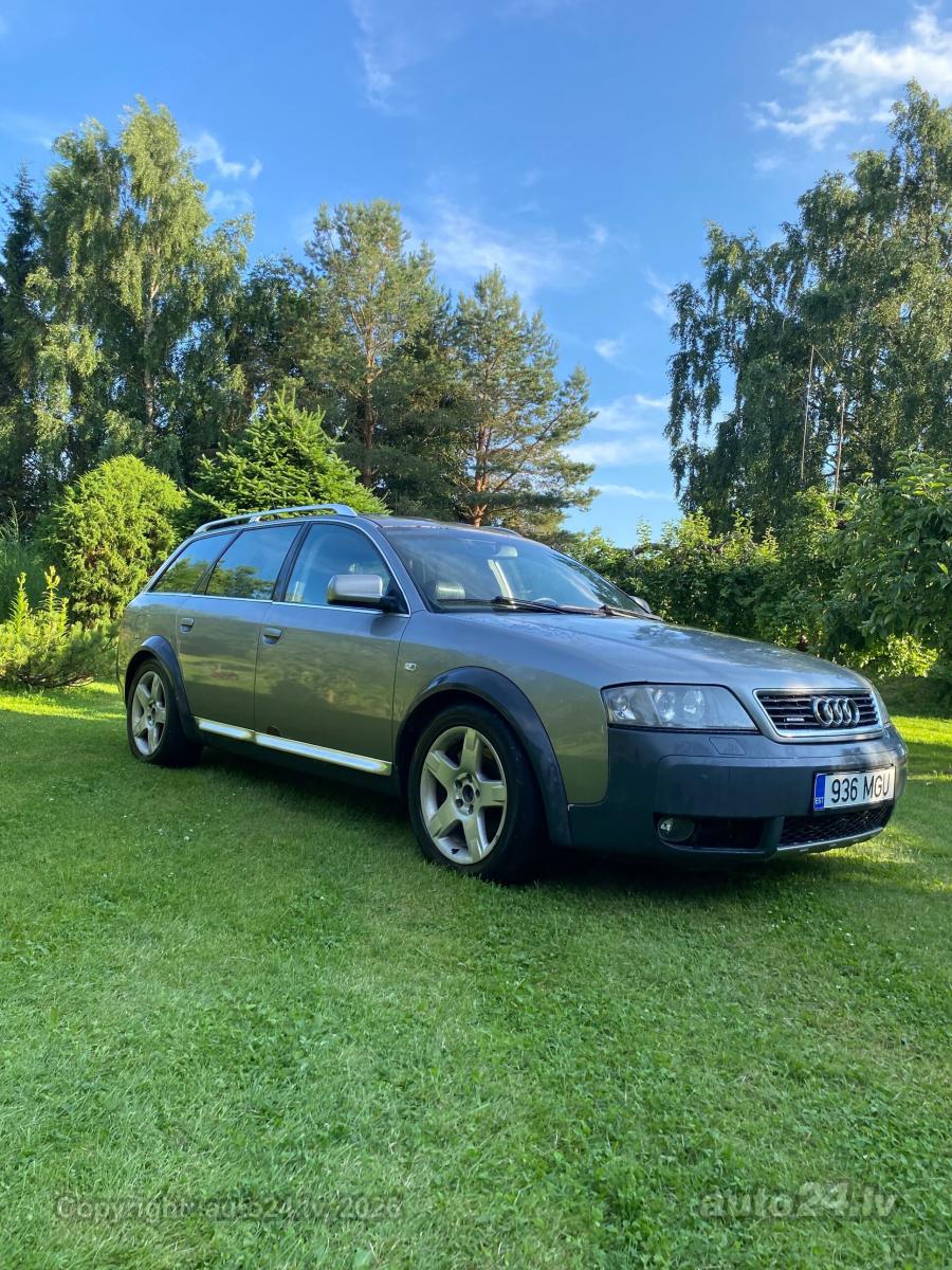 Grey Audi A6 Allroad 2006 in Tallinn, with an engine capacity of 2.50 L and mileage of 510 thousand km for 1590 €, photo 1 on AUTOMOTO.COM.LV