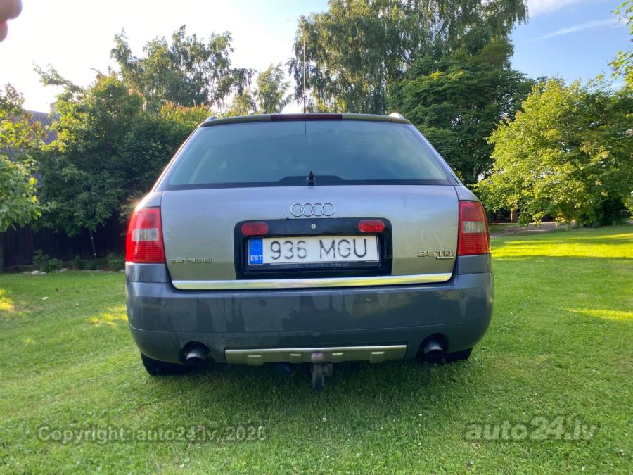 Grey Audi A6 Allroad 2006 in Tallinn, with an engine capacity of 2.50 L and mileage of 510 thousand km for 1590 €, photo 5 on AUTOMOTO.COM.LV