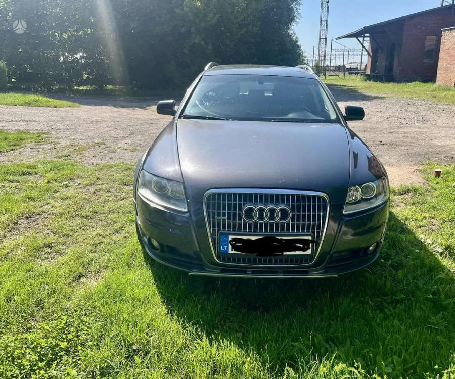 Pelēks Audi A6 Allroad 2006 Klaipėda, ar dzinēja tilpumu 2.97 L un nobraukumu 359 tūkst. km par 3600 €, foto 4 vietnē AUTOMOTO.COM.LV
