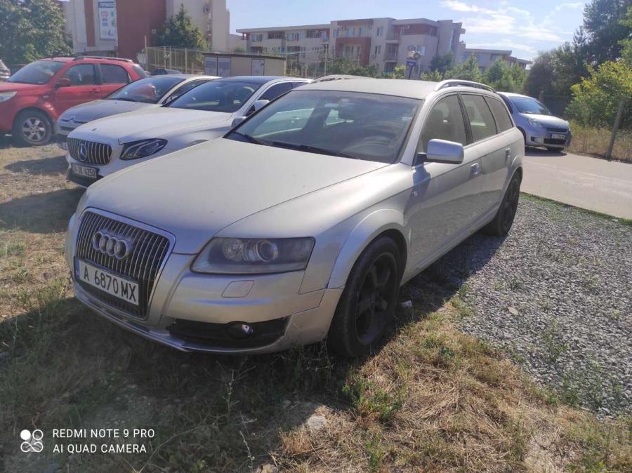 Pelēks Audi A6 Allroad 2006 Klaipėda, ar dzinēja tilpumu 2.97 L un nobraukumu 252 tūkst. km par 2500 €, foto 1 vietnē AUTOMOTO.COM.LV