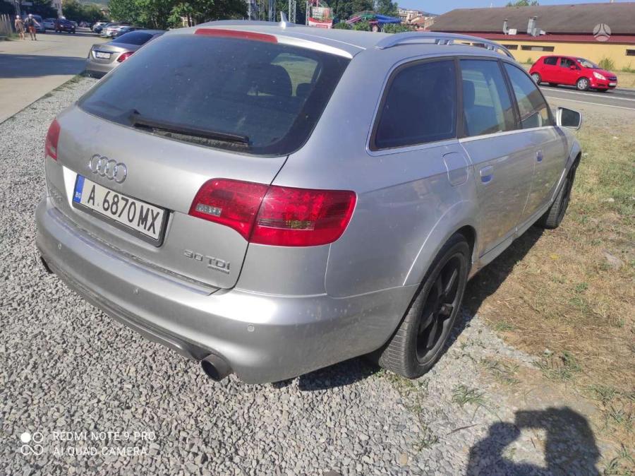 Pelēks Audi A6 Allroad 2006 Klaipėda, ar dzinēja tilpumu 2.97 L un nobraukumu 252 tūkst. km par 2500 €, foto 4 vietnē AUTOMOTO.COM.LV