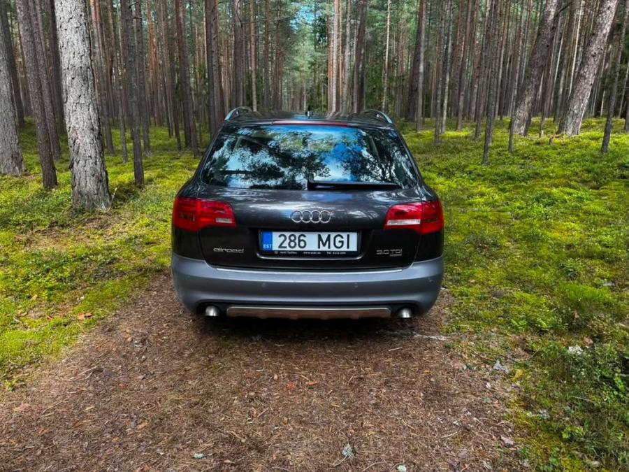 Grey Audi A6 Allroad 2006 in Tallinn, with an engine capacity of 3.00 L and mileage of 248 thousand km for 5500 €, photo 13 on AUTOMOTO.COM.LV