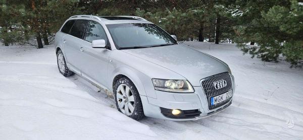 Pelēks Audi A6 Allroad 2007 Kauņa, ar dzinēja tilpumu 2.97 L un nobraukumu 352 tūkst. km par 3999 €, foto 2 vietnē AUTOMOTO.COM.LV
