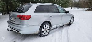 Grey Audi A6 Allroad 2007 in Kaunas, with an engine capacity of 2.97 L and mileage of 352 thousand km for 3999 €, photo 4 on AUTOMOTO.COM.LV