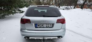 Grey Audi A6 Allroad 2007 in Kaunas, with an engine capacity of 2.97 L and mileage of 352 thousand km for 3999 €, photo 6 on AUTOMOTO.COM.LV