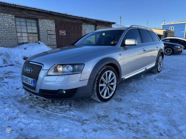 Pelēks Audi A6 Allroad 2007 Tauragė, ar dzinēja tilpumu 4.16 L un nobraukumu 267 tūkst. km par 3600 €, foto 1 vietnē AUTOMOTO.COM.LV