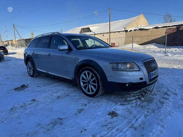 Pelēks Audi A6 Allroad 2007 Tauragė, ar dzinēja tilpumu 4.16 L un nobraukumu 267 tūkst. km par 3600 €, foto 3 vietnē AUTOMOTO.COM.LV