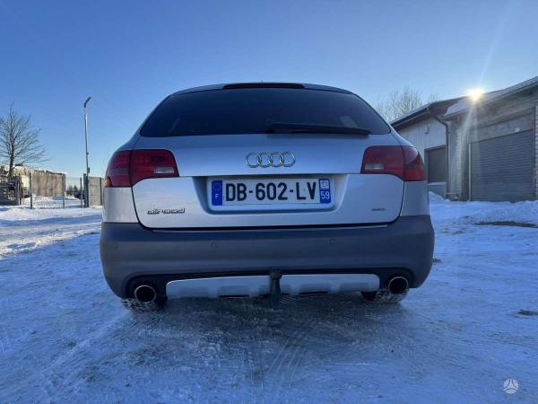 Pelēks Audi A6 Allroad 2007 Tauragė, ar dzinēja tilpumu 4.16 L un nobraukumu 267 tūkst. km par 3600 €, foto 6 vietnē AUTOMOTO.COM.LV