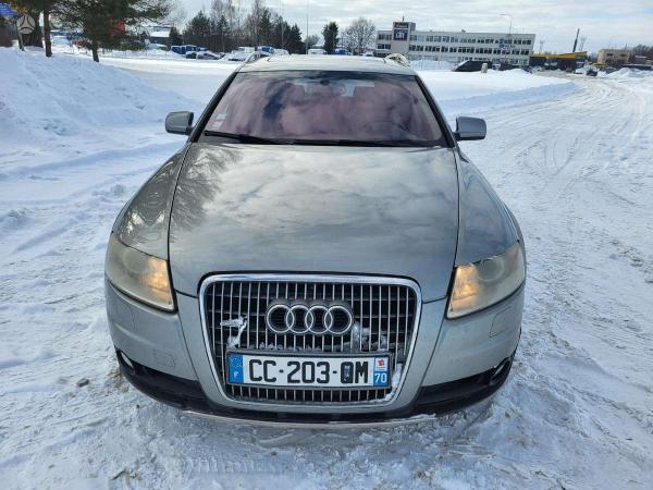 Grey Audi A6 Allroad 2007 in Taurage, with an engine capacity of 2.97 L and mileage of 351 thousand km for 3500 €, photo 1 on AUTOMOTO.COM.LV