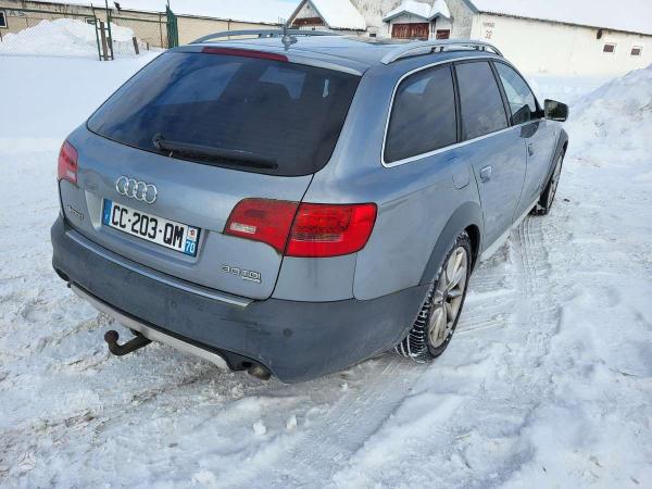 Grey Audi A6 Allroad 2007 in Taurage, with an engine capacity of 2.97 L and mileage of 351 thousand km for 3500 €, photo 6 on AUTOMOTO.COM.LV