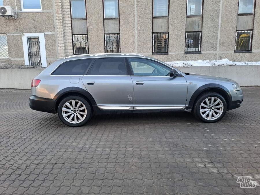 Grey Audi A6 Allroad 2007 in Telschi, with an engine capacity of 3.00 L and mileage of 325 thousand km for 2999 €, photo 7 on AUTOMOTO.COM.LV