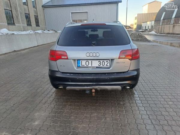 Grey Audi A6 Allroad 2007 in Telschi, with an engine capacity of 3.00 L and mileage of 375 thousand km for 2950 €, photo 5 on AUTOMOTO.COM.LV