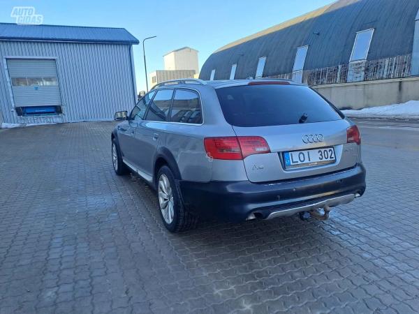 Pelēks Audi A6 Allroad 2007 Telšiai, ar dzinēja tilpumu 3.00 L un nobraukumu 375 tūkst. km par 2650 €, foto 4 vietnē AUTOMOTO.COM.LV