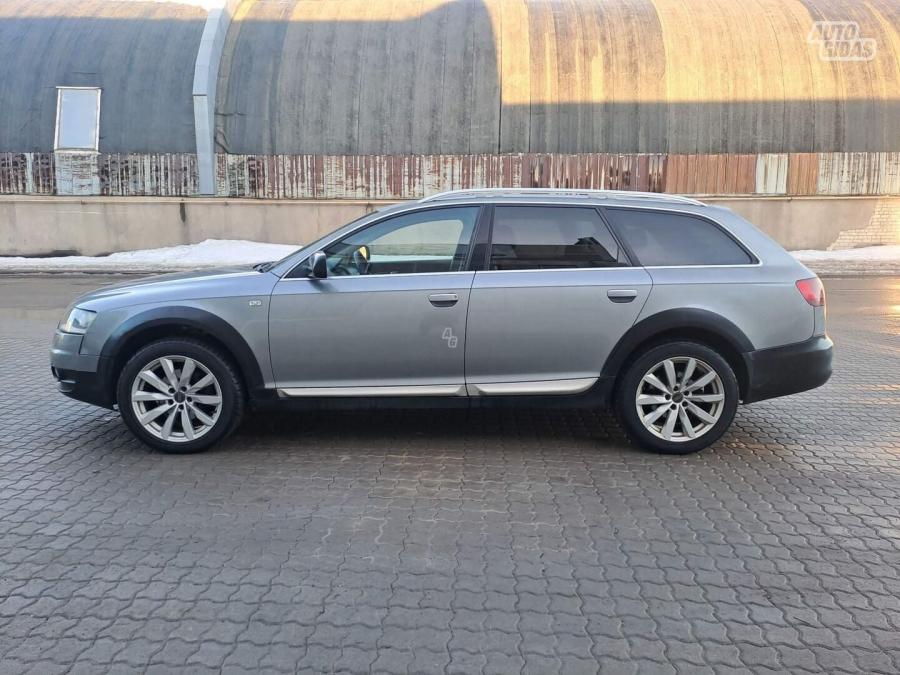 Grey Audi A6 Allroad 2007 in Telschi, with an engine capacity of 3.00 L and mileage of 375 thousand km for 2650 €, photo 8 on AUTOMOTO.COM.LV