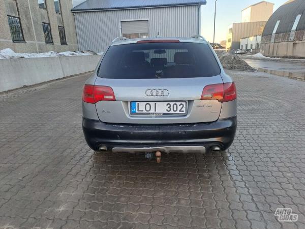 Grey Audi A6 Allroad 2007 in Telschi, with an engine capacity of 3.00 L and mileage of 375 thousand km for 2650 €, photo 5 on AUTOMOTO.COM.LV