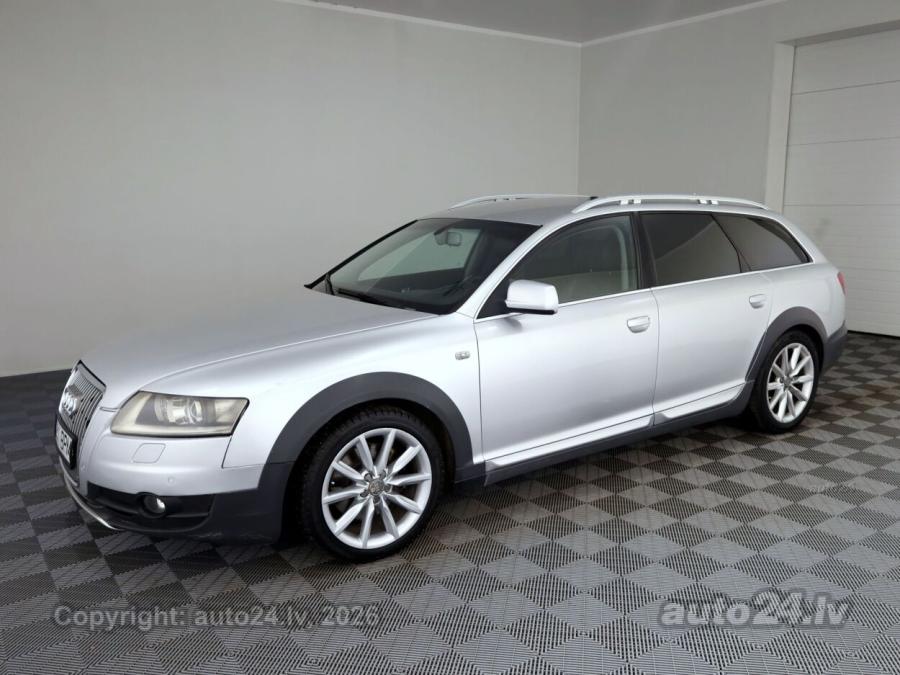 Grey Audi A6 Allroad 2007 in Tallinn, with an engine capacity of 3.00 L and mileage of 256 thousand km for 2299 €, photo 2 on AUTOMOTO.COM.LV
