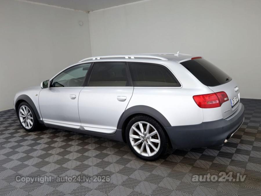 Grey Audi A6 Allroad 2007 in Tallinn, with an engine capacity of 3.00 L and mileage of 256 thousand km for 2299 €, photo 4 on AUTOMOTO.COM.LV