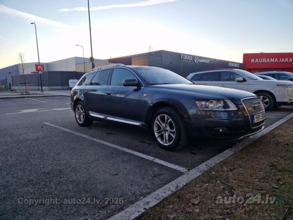 Grey Audi A6 Allroad 2007 in Parnu, with an engine capacity of 4.20 L and mileage of 276 thousand km for 4400 €, photo 1 on AUTOMOTO.COM.LV