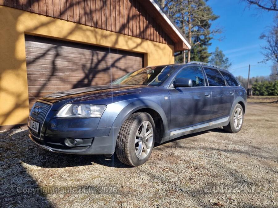 Grey Audi A6 Allroad 2007 in Parnu, with an engine capacity of 4.20 L and mileage of 276 thousand km for 4400 €, photo 3 on AUTOMOTO.COM.LV