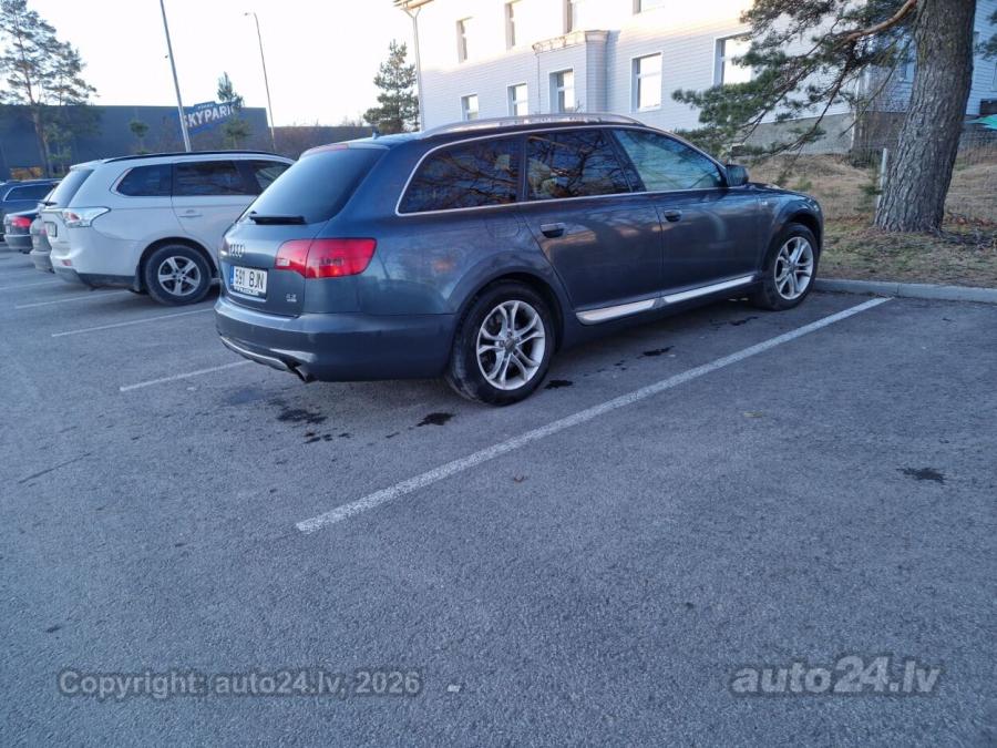 Grey Audi A6 Allroad 2007 in Parnu, with an engine capacity of 4.20 L and mileage of 276 thousand km for 4400 €, photo 4 on AUTOMOTO.COM.LV