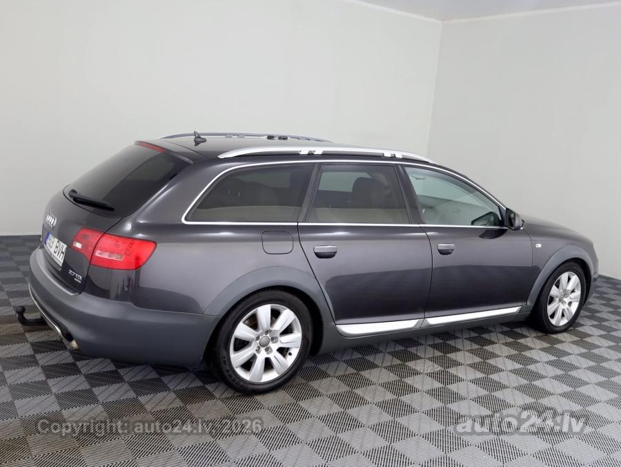 Grey Audi A6 Allroad 2007 in Tallinn, with an engine capacity of 2.70 L and mileage of 259 thousand km for 2999 €, photo 4 on AUTOMOTO.COM.LV