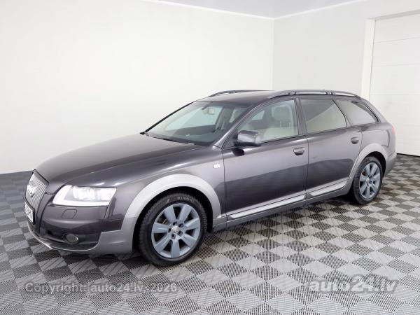 Grey Audi A6 Allroad 2007 in Tallinn, with an engine capacity of 2.70 L and mileage of 304 thousand km for 2499 €, photo 2 on AUTOMOTO.COM.LV
