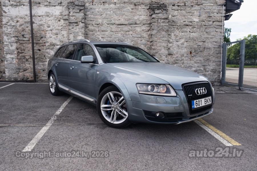 Pelēks Audi A6 Allroad 2007 Tallina, ar dzinēja tilpumu 3.00 L un nobraukumu 300 tūkst. km par 4499 €, foto 1 vietnē AUTOMOTO.COM.LV