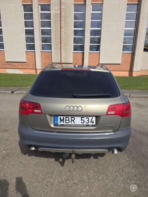 Pelēks Audi A6 Allroad 2007 Ukmergė, ar dzinēja tilpumu 2.97 L un nobraukumu 300 tūkst. km par 2999 €, foto 3 vietnē AUTOMOTO.COM.LV