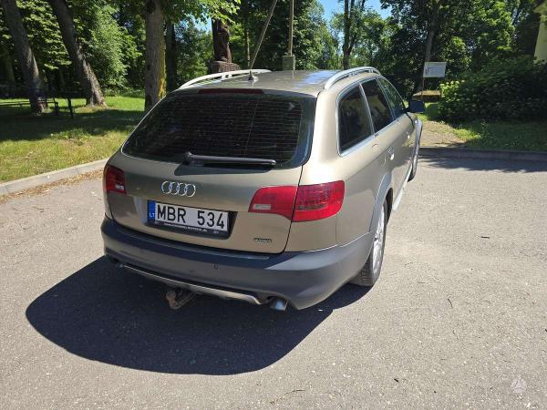 Grey Audi A6 Allroad 2007 in Ukmerge, with an engine capacity of 2.97 L and mileage of 300 thousand km for 2999 €, photo 7 on AUTOMOTO.COM.LV