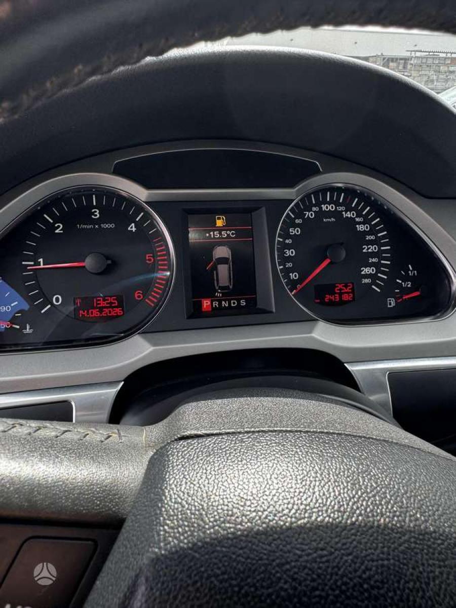 Pelēks Audi A6 Allroad 2007 Kauņa, ar dzinēja tilpumu 2.97 L un nobraukumu 248 tūkst. km par 5000 €, foto 6 vietnē AUTOMOTO.COM.LV