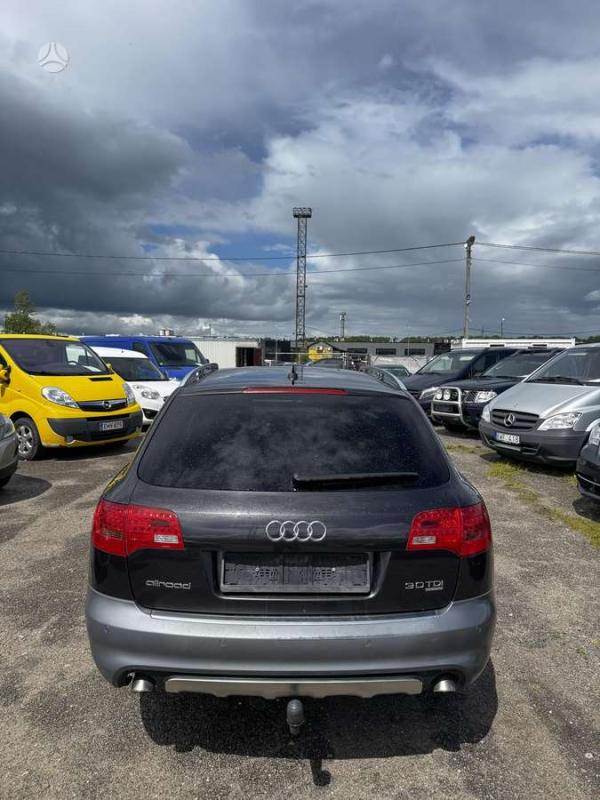 Grey Audi A6 Allroad 2007 in Kaunas, with an engine capacity of 2.97 L and mileage of 248 thousand km for 5000 €, photo 8 on AUTOMOTO.COM.LV