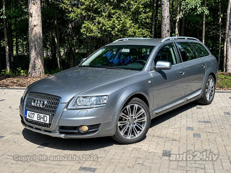 Pelēks Audi A6 Allroad 2007 Valga, ar dzinēja tilpumu 3.00 L un nobraukumu 392 tūkst. km par 2450 €, foto 1 vietnē AUTOMOTO.COM.LV