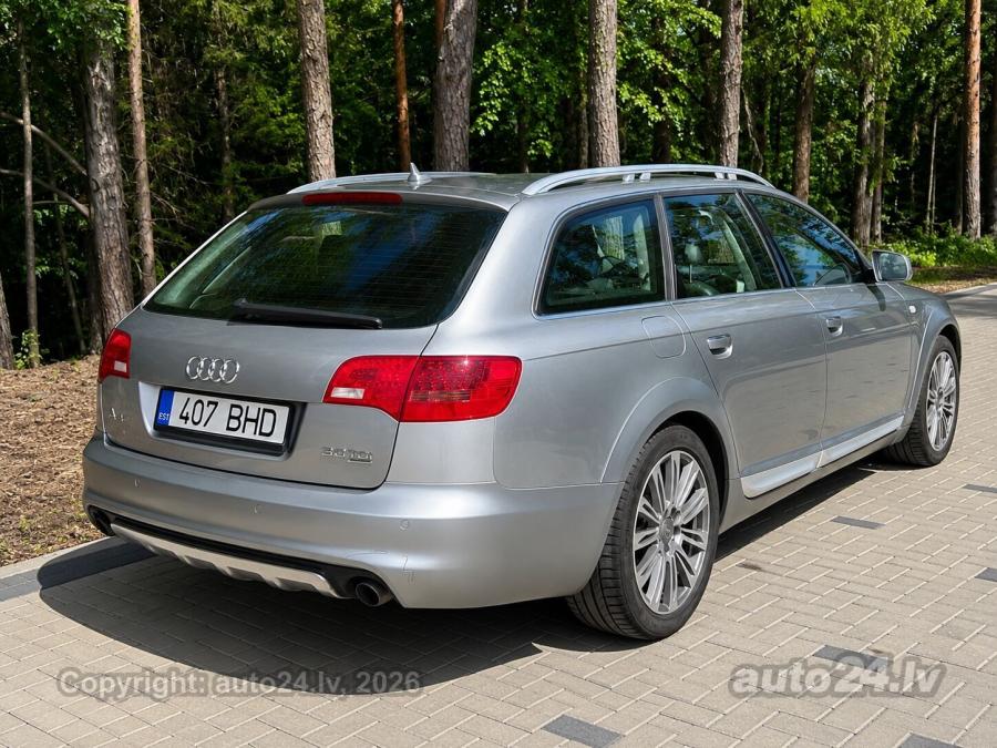 Pelēks Audi A6 Allroad 2007 Valga, ar dzinēja tilpumu 3.00 L un nobraukumu 392 tūkst. km par 2450 €, foto 5 vietnē AUTOMOTO.COM.LV