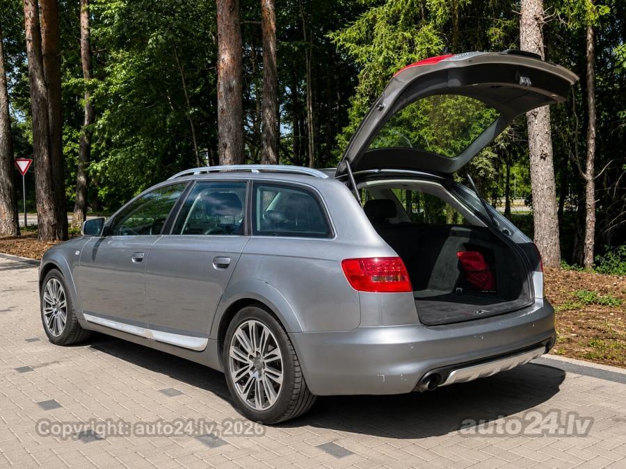 Pelēks Audi A6 Allroad 2007 Valga, ar dzinēja tilpumu 3.00 L un nobraukumu 392 tūkst. km par 2450 €, foto 6 vietnē AUTOMOTO.COM.LV