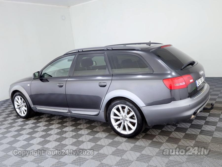 Grey Audi A6 Allroad 2007 in Tallinn, with an engine capacity of 3.00 L and mileage of 369 thousand km for 2299 €, photo 5 on AUTOMOTO.COM.LV
