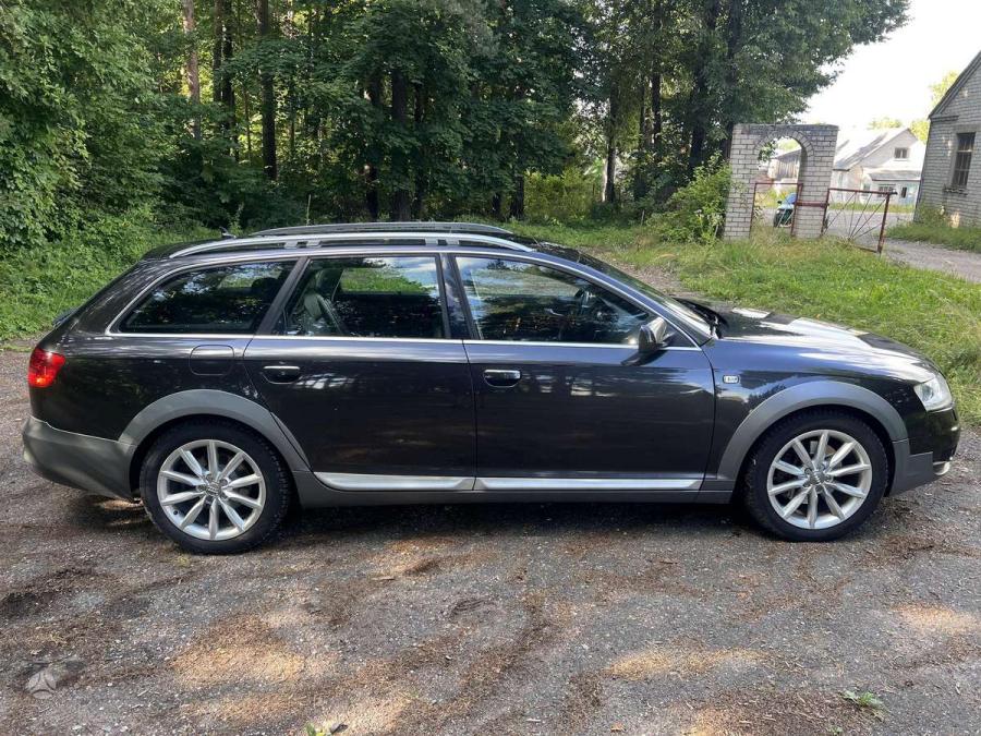 Grey Audi A6 Allroad 2007 in Utena, with an engine capacity of 2.97 L and mileage of 260 thousand km for 4300 €, photo 9 on AUTOMOTO.COM.LV