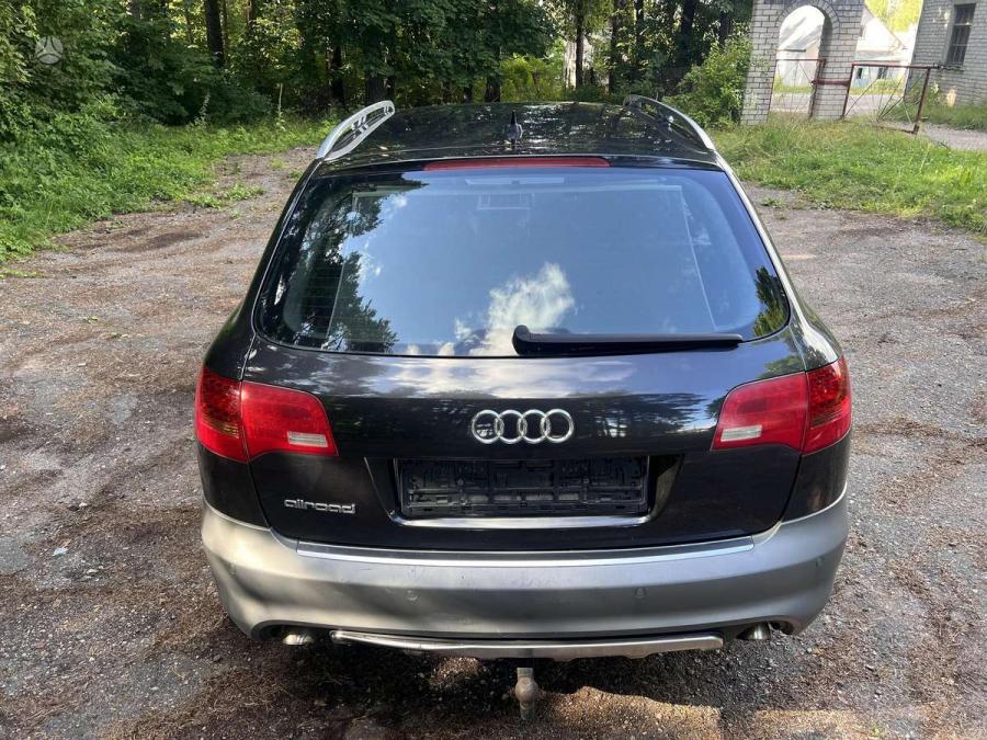 Grey Audi A6 Allroad 2007 in Utena, with an engine capacity of 2.97 L and mileage of 260 thousand km for 4300 €, photo 11 on AUTOMOTO.COM.LV