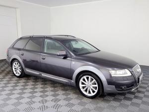 Pelēks Audi A6 Allroad 2007 Tallina, ar dzinēja tilpumu 3.00 L un nobraukumu 369 tūkst. km par 2299 €, foto  vietnē AUTOMOTO.COM.LV