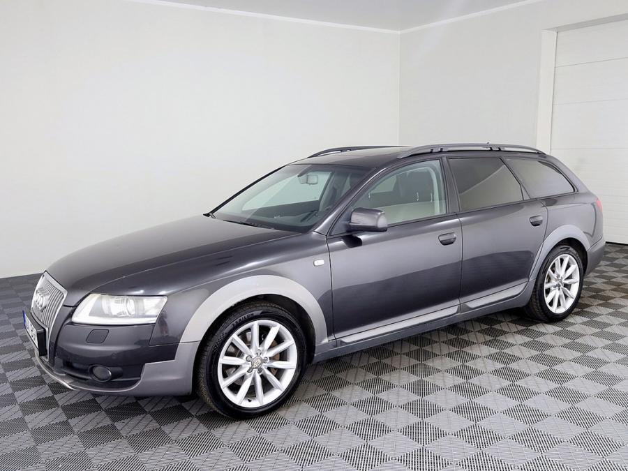 Pelēks Audi A6 Allroad 2007 Tallina, ar dzinēja tilpumu 3.00 L un nobraukumu 369 tūkst. km par 2299 €, foto 10 vietnē AUTOMOTO.COM.LV