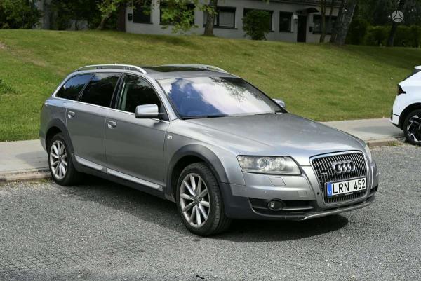 Pelēks Audi A6 Allroad 2007 Viļņa, ar dzinēja tilpumu 2.97 L un nobraukumu 420 tūkst. km par 2600 €, foto 1 vietnē AUTOMOTO.COM.LV