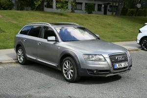 Pelēks Audi A6 Allroad 2007 Viļņa, ar dzinēja tilpumu 2.97 L un nobraukumu 420 tūkst. km par 2600 €, foto  vietnē AUTOMOTO.COM.LV