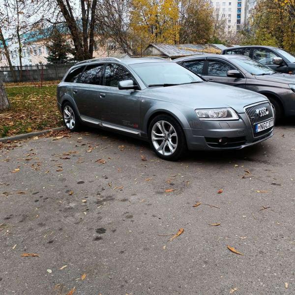 Pelēks Audi A6 Allroad 2007 Kėdainiai, ar dzinēja tilpumu 2.70 L un nobraukumu 381 tūkst. km par 5500 €, foto 1 vietnē AUTOMOTO.COM.LV
