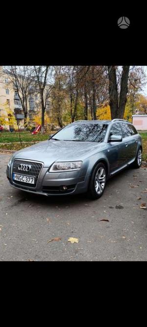 Pelēks Audi A6 Allroad 2007 Kėdainiai, ar dzinēja tilpumu 2.70 L un nobraukumu 381 tūkst. km par 5500 €, foto 3 vietnē AUTOMOTO.COM.LV
