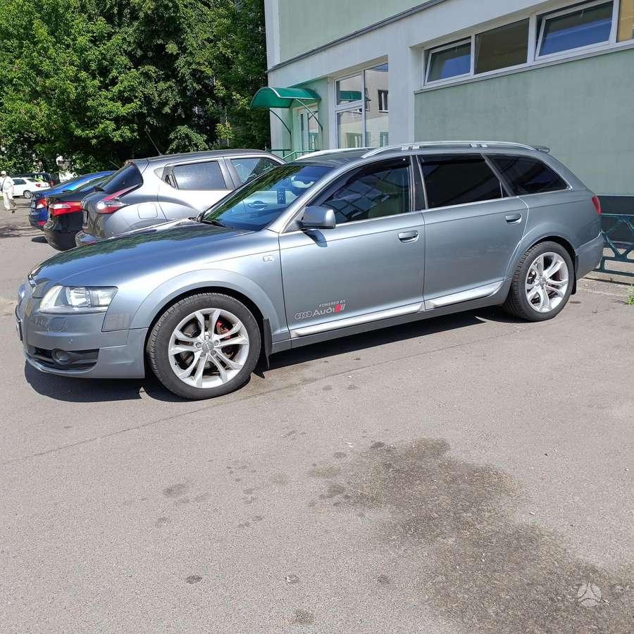 Pelēks Audi A6 Allroad 2007 Kėdainiai, ar dzinēja tilpumu 2.70 L un nobraukumu 381 tūkst. km par 5500 €, foto 9 vietnē AUTOMOTO.COM.LV
