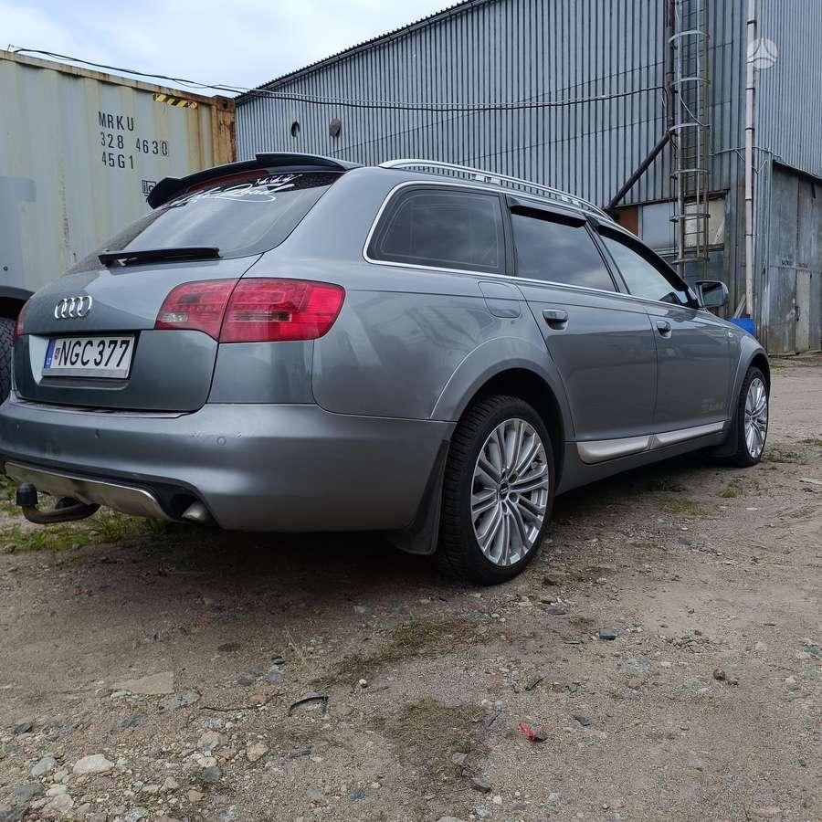 Pelēks Audi A6 Allroad 2007 Kėdainiai, ar dzinēja tilpumu 2.70 L un nobraukumu 381 tūkst. km par 5500 €, foto 14 vietnē AUTOMOTO.COM.LV