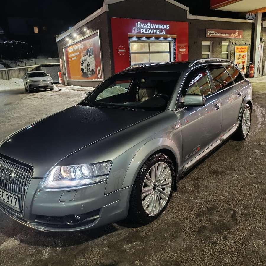 Pelēks Audi A6 Allroad 2007 Kėdainiai, ar dzinēja tilpumu 2.70 L un nobraukumu 381 tūkst. km par 5500 €, foto 17 vietnē AUTOMOTO.COM.LV