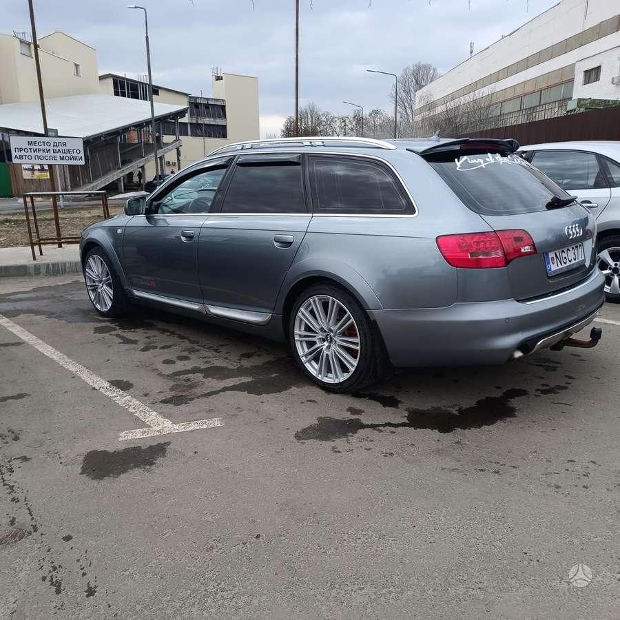 Pelēks Audi A6 Allroad 2007 Kėdainiai, ar dzinēja tilpumu 2.70 L un nobraukumu 381 tūkst. km par 5500 €, foto 22 vietnē AUTOMOTO.COM.LV