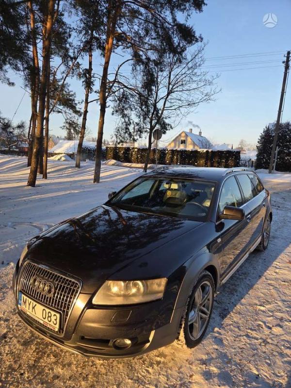 Grey Audi A6 Allroad 2008 in Utena, with an engine capacity of 2.70 L and mileage of 310 thousand km for 4650 €, photo 2 on AUTOMOTO.COM.LV