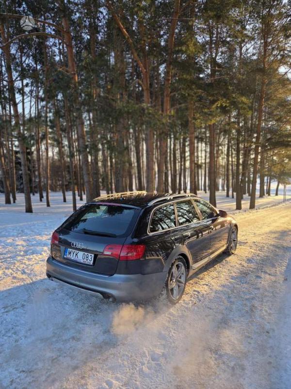 Grey Audi A6 Allroad 2008 in Utena, with an engine capacity of 2.70 L and mileage of 310 thousand km for 4650 €, photo 7 on AUTOMOTO.COM.LV