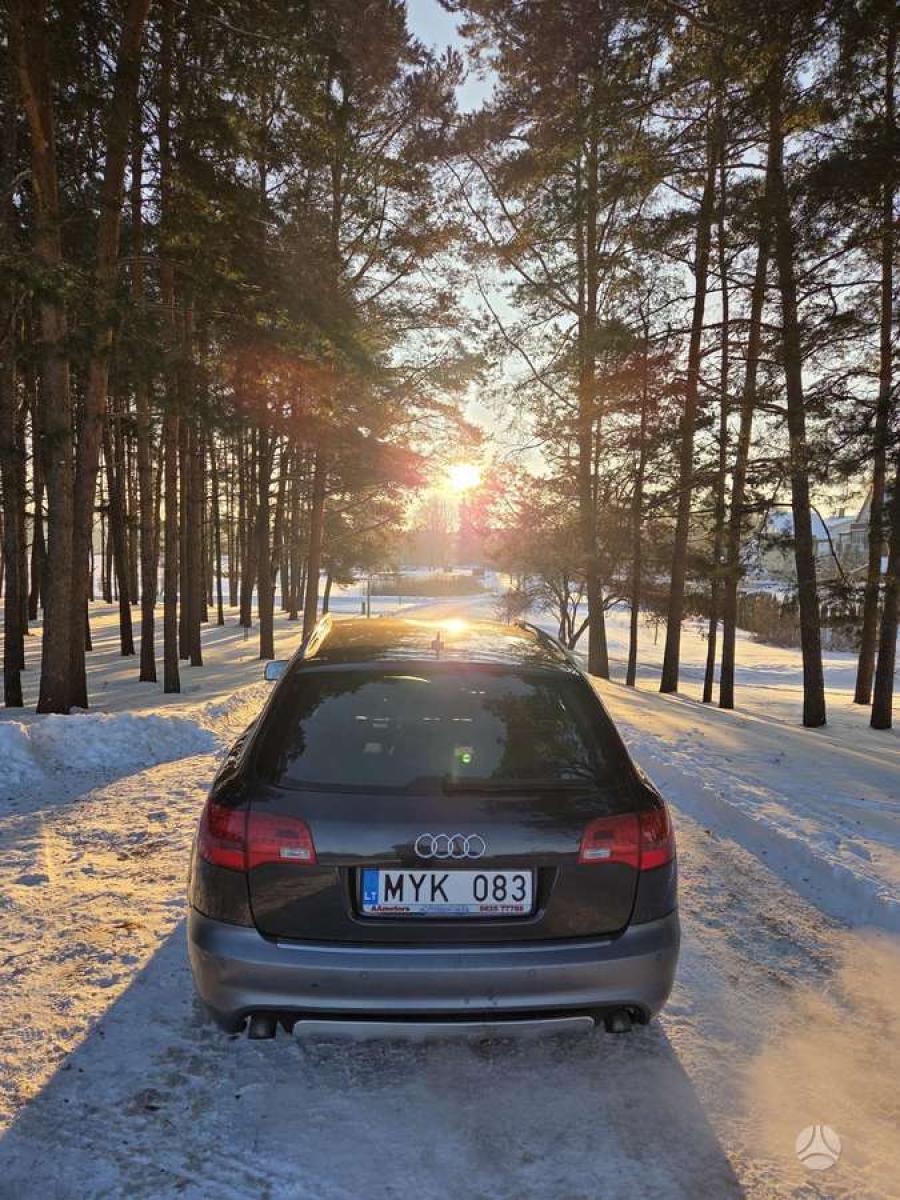 Grey Audi A6 Allroad 2008 in Utena, with an engine capacity of 2.70 L and mileage of 310 thousand km for 4650 €, photo 8 on AUTOMOTO.COM.LV